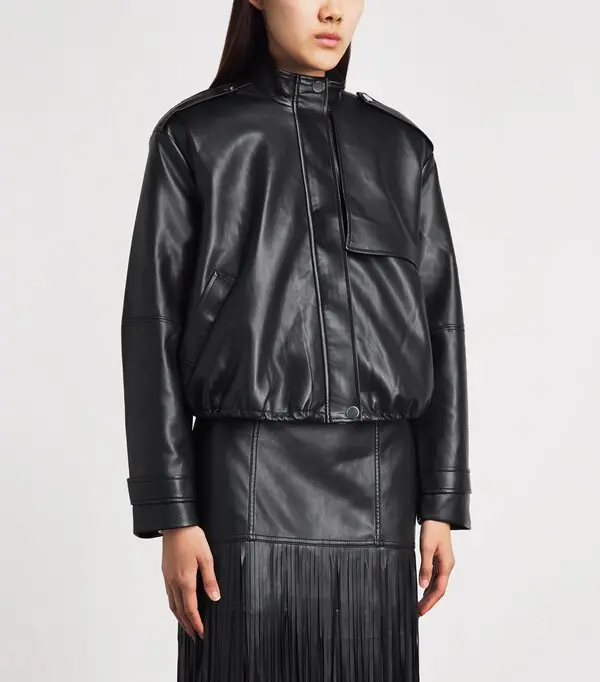 TOCCIN Funnel-neck Alyssa Bomber Jacket