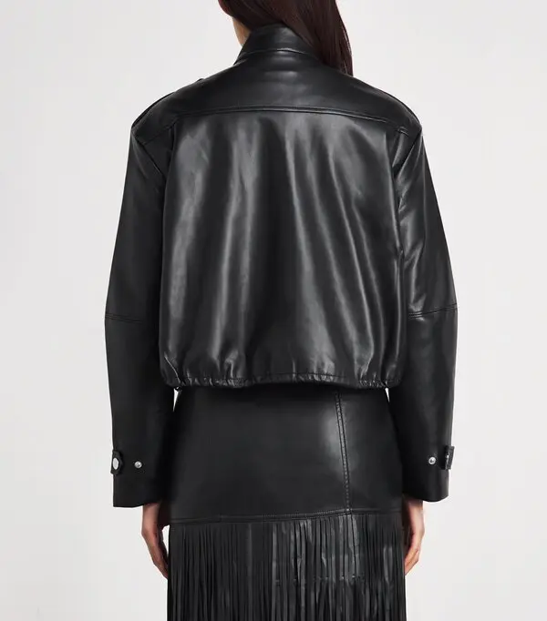 TOCCIN Funnel-neck Alyssa Bomber Jacket
