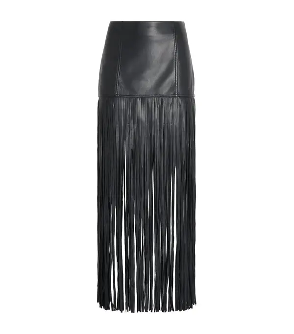 TOCCIN Fringe Soren Mini Skirt