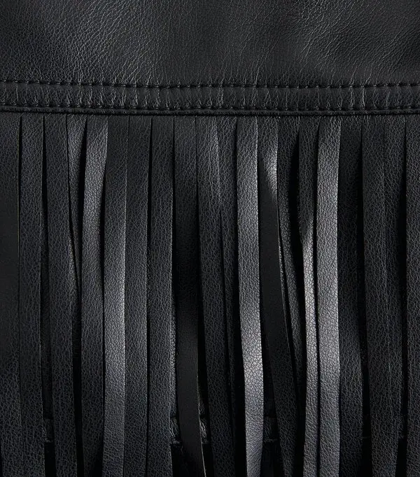 TOCCIN Fringe Soren Mini Skirt