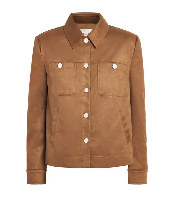 TOCCIN Faux Suede Isayla Shacket