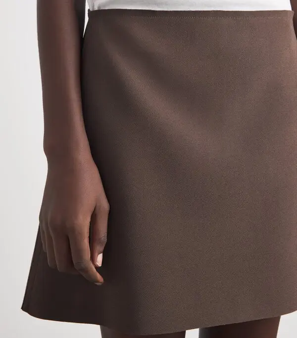 BIRROT Lay 3 A-line Mini Skirt