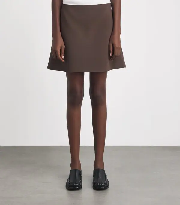 BIRROT Lay 3 A-line Mini Skirt
