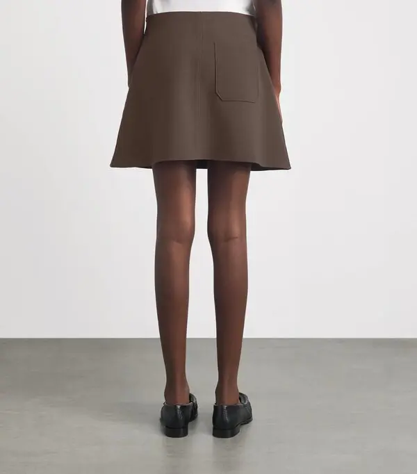 BIRROT Lay 3 A-line Mini Skirt