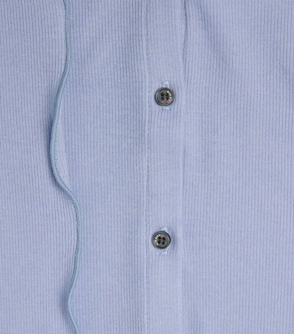 BIRROT Lyocell-wool Line Cardigan