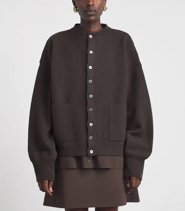 BIRROT Merino Wool Cardigan