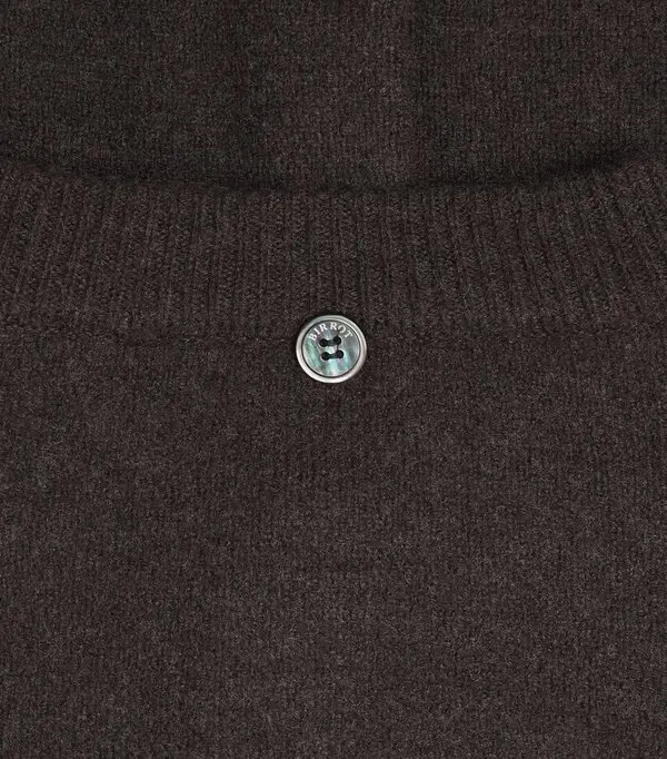 BIRROT Merino Wool Cardigan