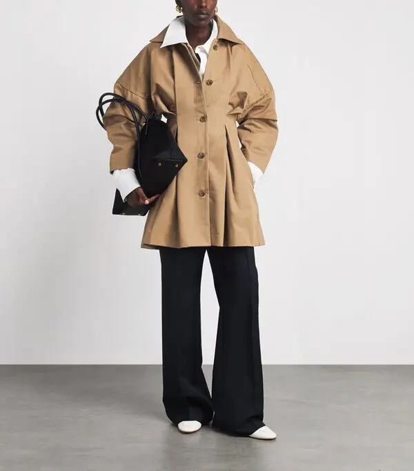 Palmer//harding Honesty Opens Trench Coat