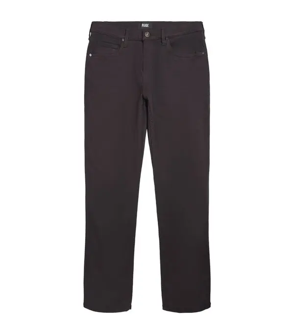 Paige Normandie Straight Jeans - Brown