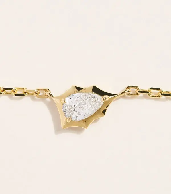 JADE TRAU Small Yellow And Diamond Envoy Alchemy Necklace