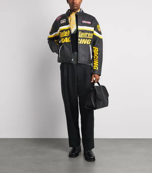 Polo Ralph Lauren Racing Leather Jacket