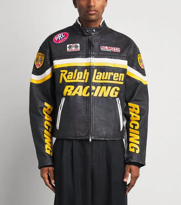 Polo Ralph Lauren Racing Leather Jacket