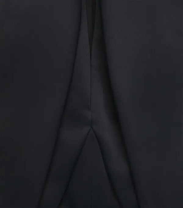 Khaite Satin Dakota Mini Dress