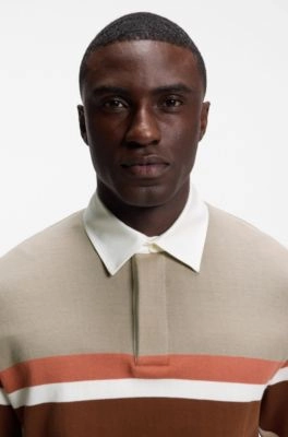 BOSS Timeless Polo Shirt In Breathable Cotton