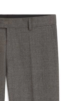 BOSS By Beckham Slim-fit Suit Pants In Italian Wool