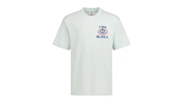 Casablanca Pyramid Flock Printed T-shirt