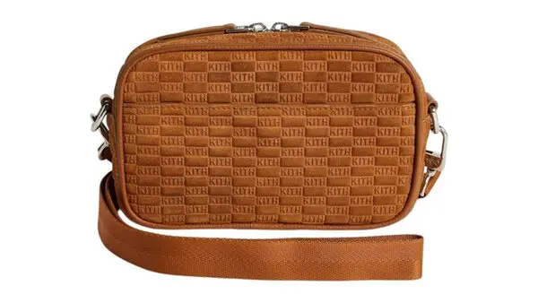 Kith Monogram Suede Crosswalk K20 Bag