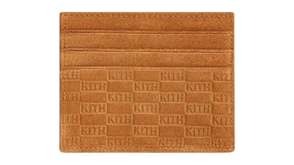 Kith Monogram Suede Wallet