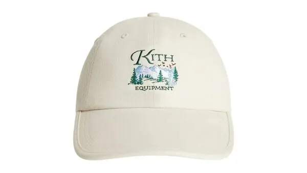 Kith X 47 Brand Canvas Long Visor Clean Up Cap