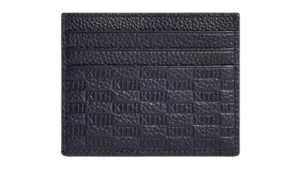 Kith Monogram Tumbled Leather Wallet