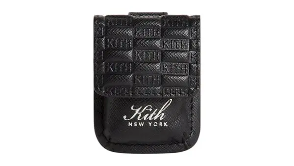 Kith Monogram Lighter Case - Black