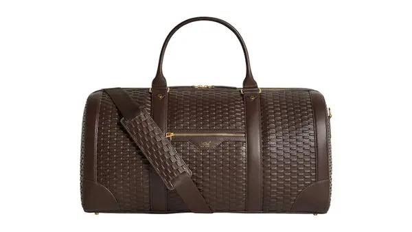 Kith Monogram Smooth Leather Traveler K55 Duffle Bag