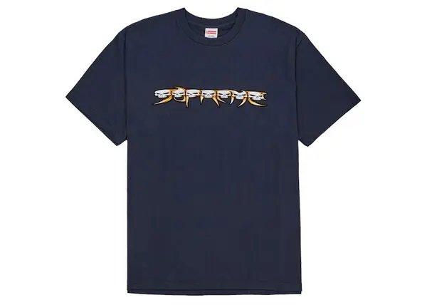 Supreme Skulls Spellout Tee Shirt