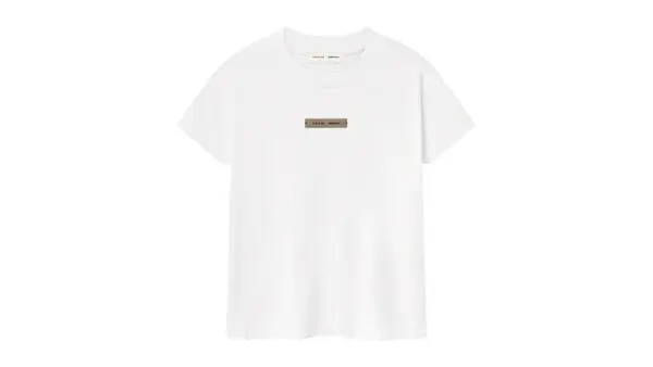 Fear Of God Essentials Cap Sleeve Tee Shirt - Cloud White