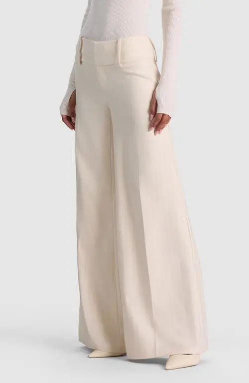 Alice + Olivia Olivia Low Rise Wide Leg Pants