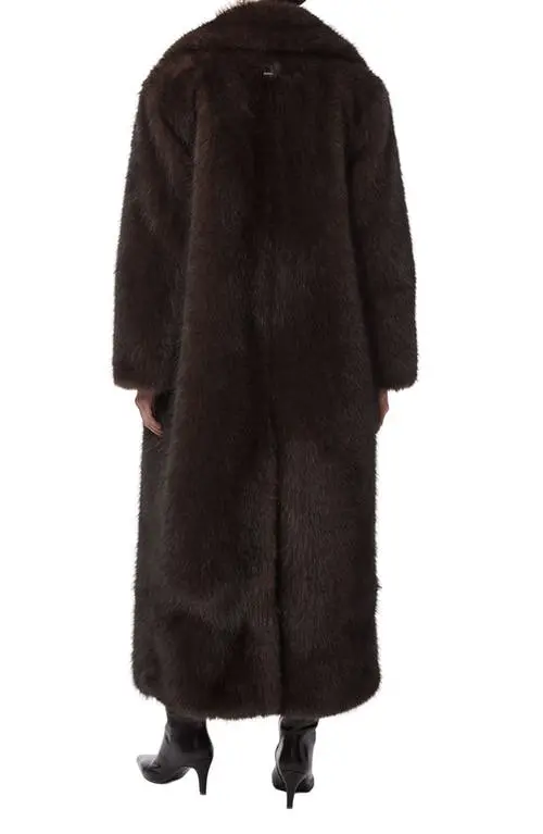 Apparis Gabrielle Faux Fur Maxi Coat