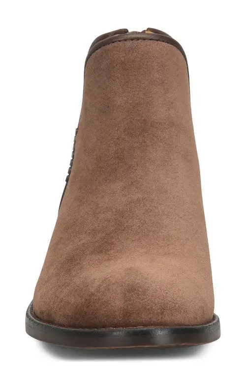 SOFFT Desi Leather Ankle Boot - Rich Brown