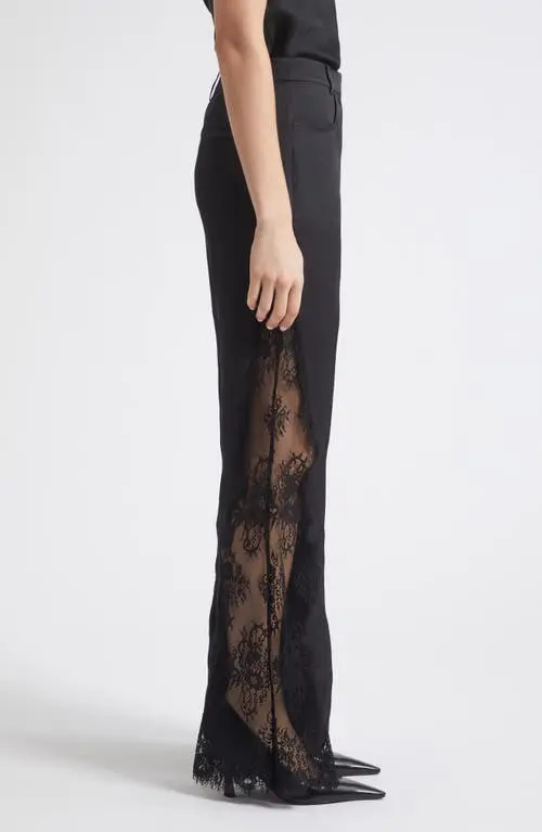 TOCCIN Priya Lace Detail Flared Pants