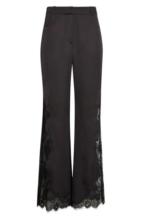 TOCCIN Priya Lace Detail Flared Pants