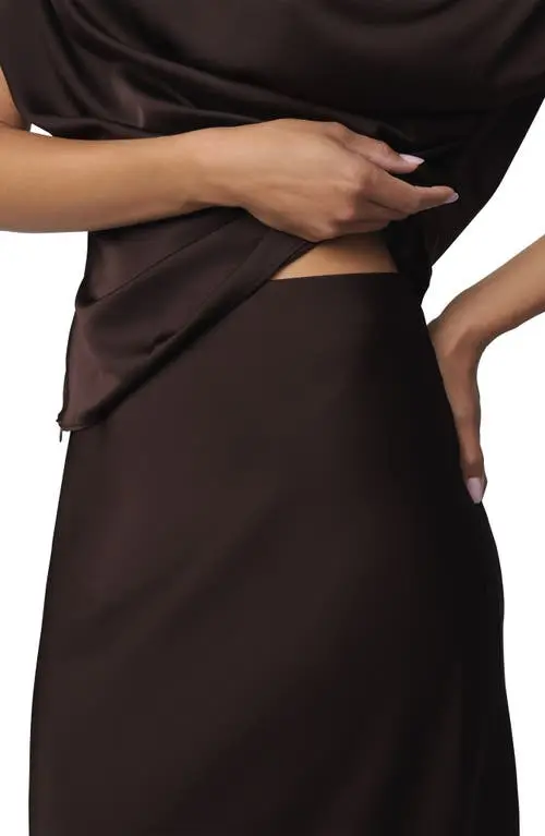Joe's Jeans Ines Satin Maxi Skirt