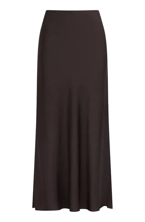 Joe's Jeans Ines Satin Maxi Skirt