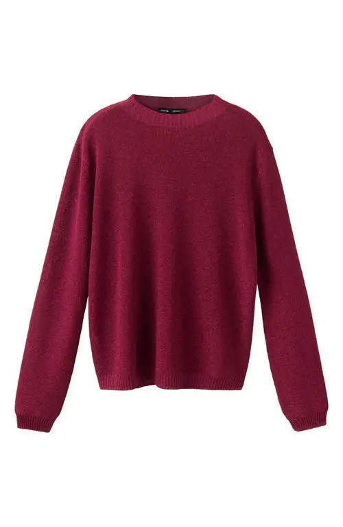 Mango Metallic Sweater - Strawberry