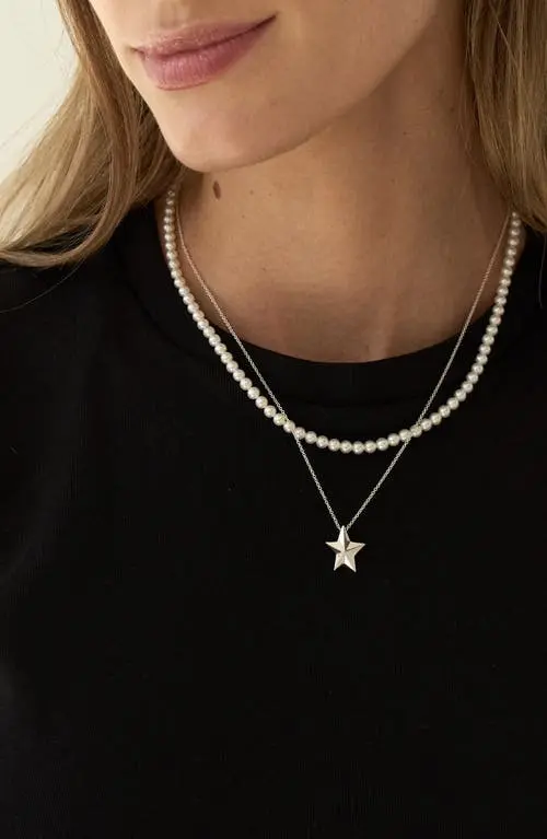 ROSEATE Star Pendant Chain Necklace