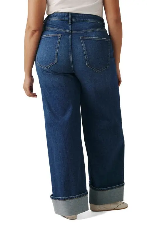 Warp + Weft Nce High Waist Wide Leg Jeans