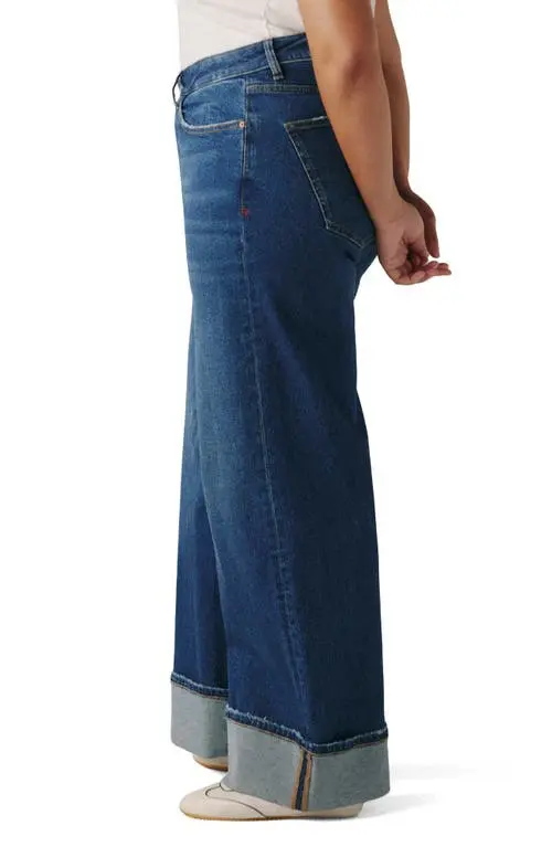 Warp + Weft Nce High Waist Wide Leg Jeans