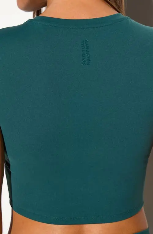 Spiritual Gangster Huntley Performance Cropped T-shirt