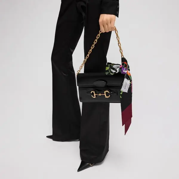 Gucci Printed Silk Twill Ribbon