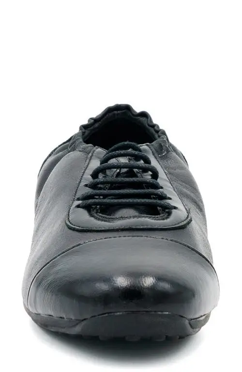 AMALFI BY RANGONI Jakob Leather Lace-up Sneakers - Black