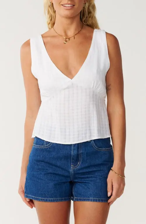 Rip Curl Island Dreams V-neck Tank - White