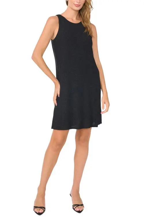 Vince Camuto Keyhole Back Sleeveless Dress - Rich Black