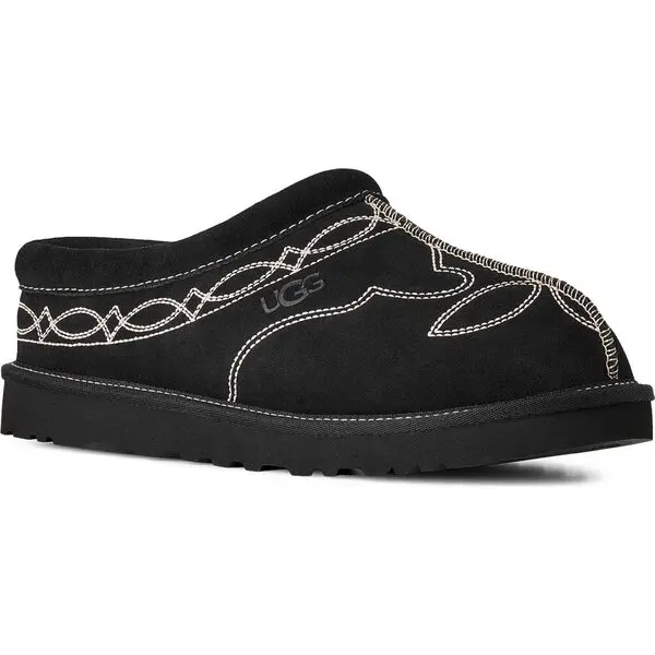 UGG Tasman Western Slipper - Black