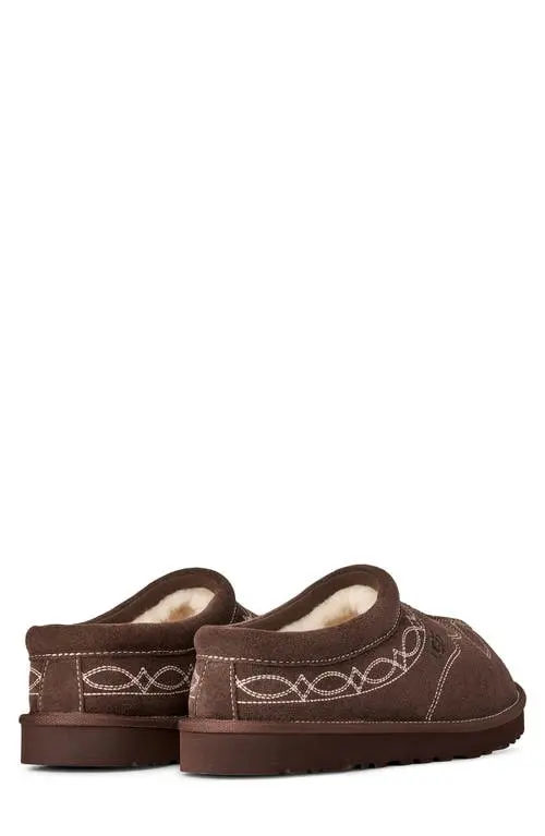 UGG Tasman Western Slipper - Burnt Cedar