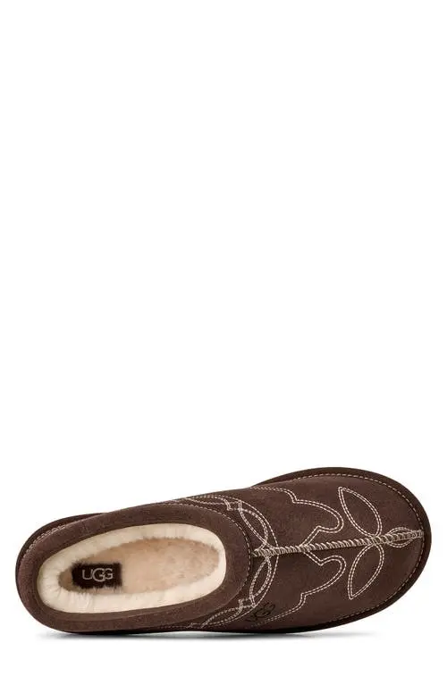UGG Tasman Western Slipper - Burnt Cedar