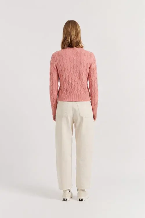 Chinti & Parker Pure Cashmere Cable Sweater