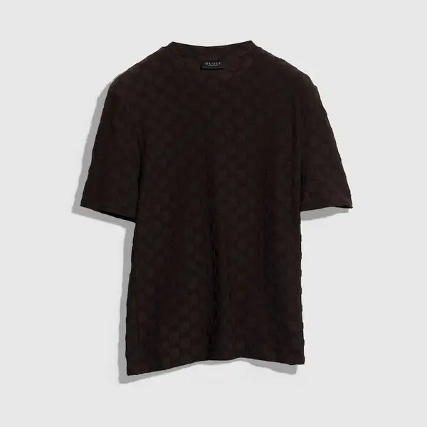 Gucci Gg Stretch Jersey T-shirt - Black