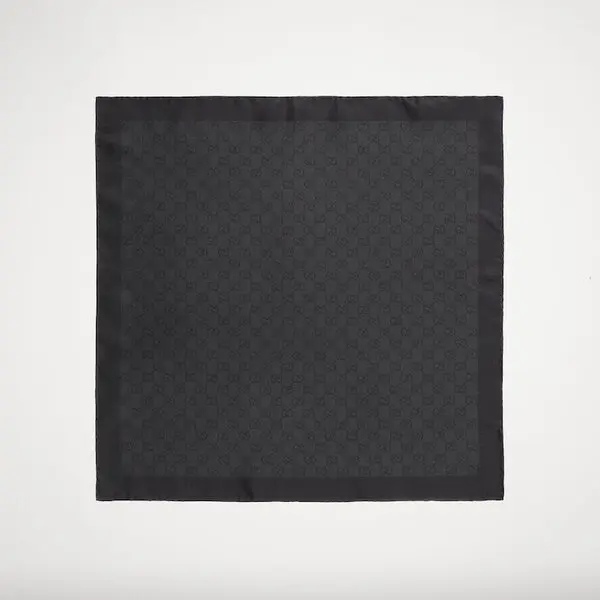 Gucci Printed Silk Twill Carr